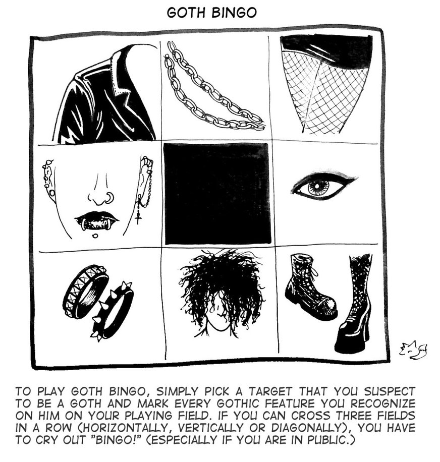 Goth Bingo - André Savetier